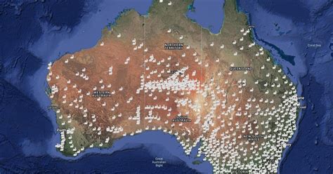 The Occurence Of Rabbit In Australia Scribble Maps