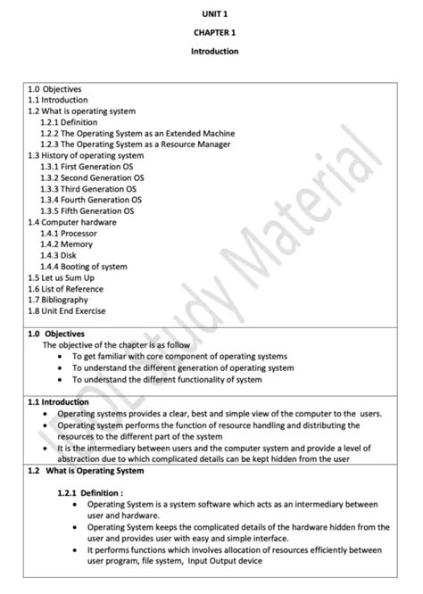 OS Digital Notes3 Examenotes