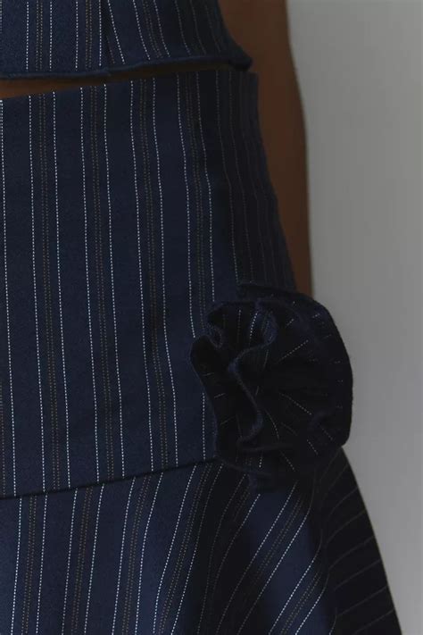 Motel Randu Rosette Mini Skirt Urban Outfitters