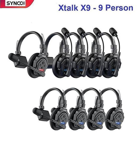 Wireles Intercom Duplex Synco XTalk X Wireless Intercom Person Single Ear Full Duplex