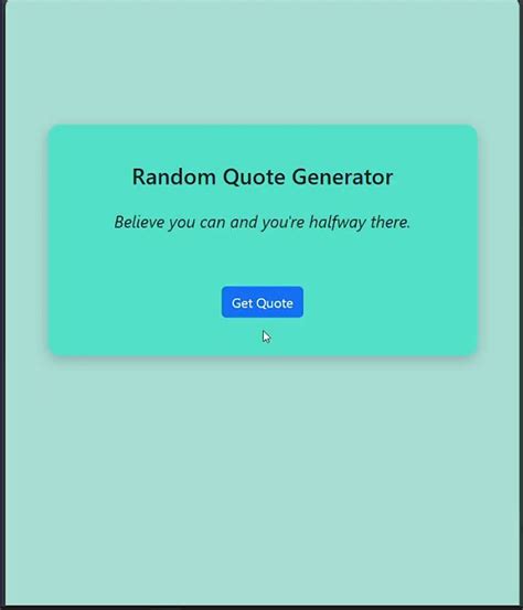 Html And Css Generate A Random Motivational Page💻📈⚡ Ygcoding