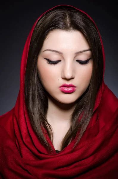 Muslim Woman With Headscarf In Fashion Concept Stock Photo By Elnur