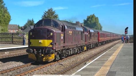 Class 37 Thrash ~ Wcrc 37516 And 37676 Power The Waverley 10072022