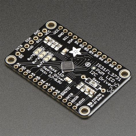 Adafruit 16x9 Charlieplexed Pwm Led Matrix Driver Is31fl3731