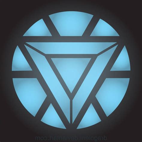 Arc Reactor Vector At Collection Of Arc Reactor Vector Free For Personal Use