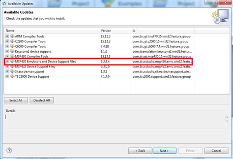 Error Initializing Emulator Code Composer Studio Forum Code Composer Studio TI E E