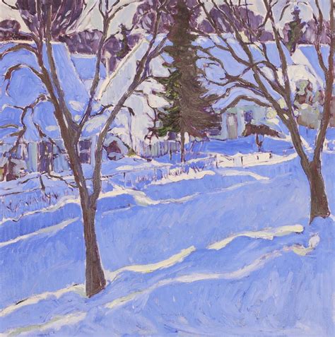 Robert F M Mcinnis In Shadows Hodgins Art Auction