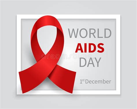 Hiv Red Ribbon Stock Illustrations 5029 Hiv Red Ribbon Stock
