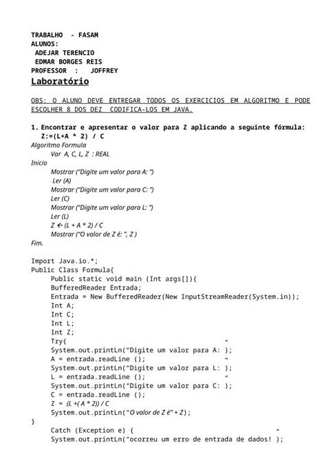 Doc Algoritmo 1 Dokumen Tips