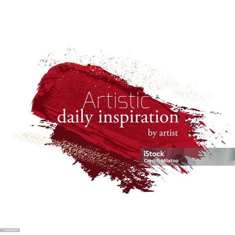 메이크업 그런 지 반짝이 브러시 스트로크 클립 아트 붉은 색 대조 튄 질감 뷰티 로고 웨딩 광고 패션 프리 젠 테이 션을 위한 추상적인 벡터 손으로 그린 스트로크 메이크업