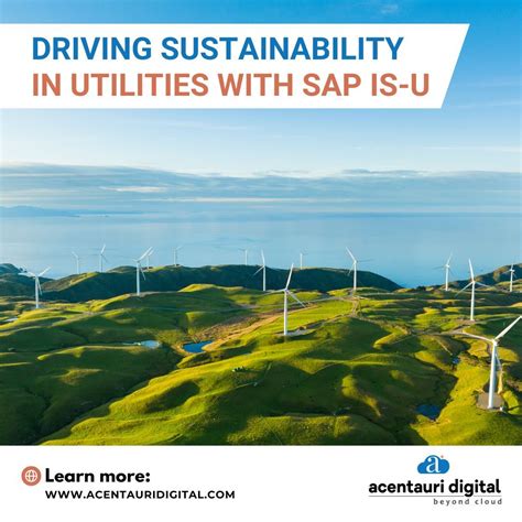 Acentauri Digital On Linkedin Sustainability Utilitiesinnovation Sapisu