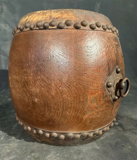 Antique Small Japanese Taiko Drum Zentner Collection