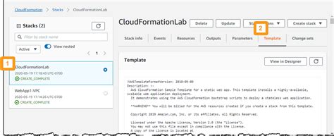 Explore The Cloudformation Template Aws Well Architected Labs