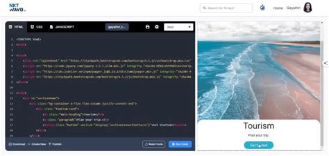 Gayathri P V On Linkedin 30daysofcode Ccbp Nxtwave Html Css