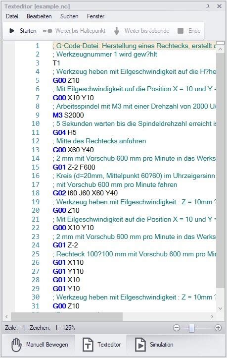 Kostenloser G Code Simulator Und Cnc Maschinen Emulator