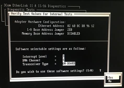 Setting Up 3COM Etherlink 16 ISA Network Card ToughDev