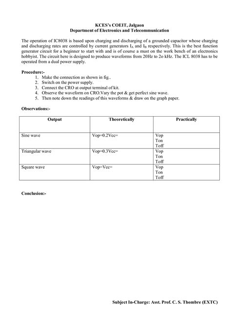 Linear Integrated Circuit Pdf
