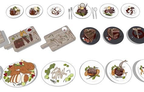 식사 과정 포함 스테이크 세트