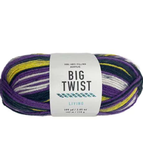 Big Twist Living Authentic Color Pooling Crochet