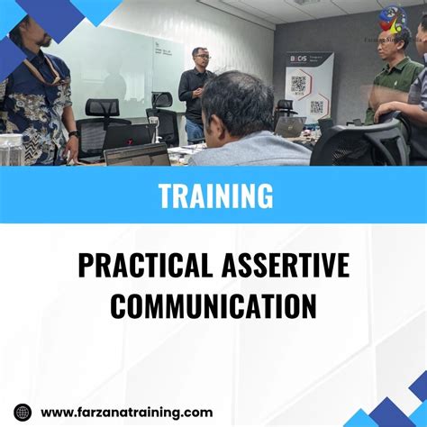 Training Practical Assertive Communication Farzana Training