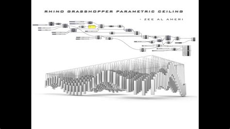 Rhino Grasshopper Parametric Ceiling Youtube