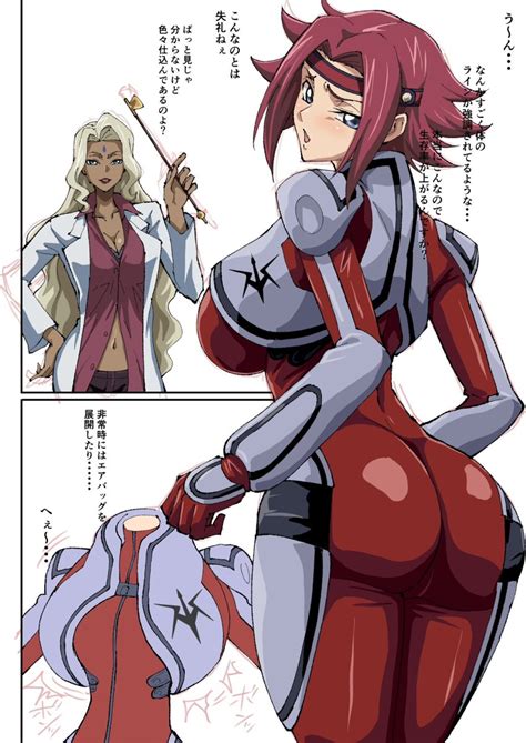 Iwao178 Kouzuki Kallen Rakshata Chawla Code Geass Check Translation Highres Translated