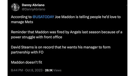 Mets Fans Left Concerned As Reports Link Former Angels Manager Joe Maddon To Vacant Hot Seat
