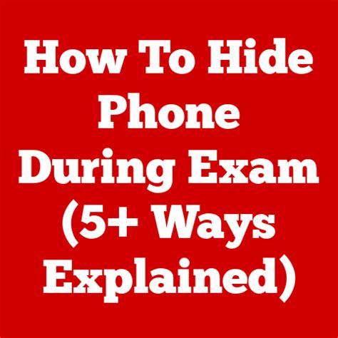 How To Hide From Cops 5 Ways Explained