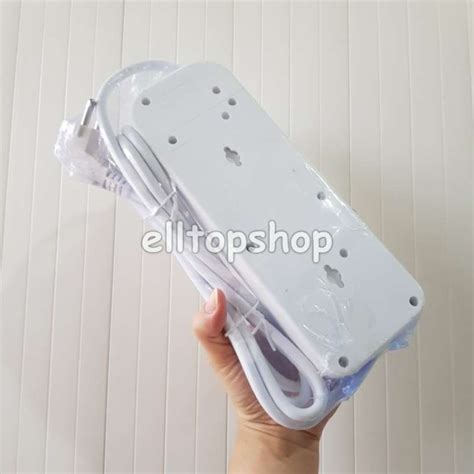 Promo Stop Kontak Socket Krisbow Dengan Ekstensi Tombol Switch On Off Diskon Di Seller