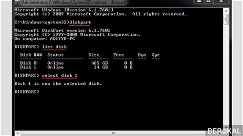 Cara Format Flashdisk Lewat Cmd Windows 7 Kado Ultah Untuk Ibu Mertua
