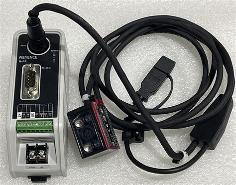 Keyence Sr 710 Barcode Reader N R2 Communication Module Novus Ferro