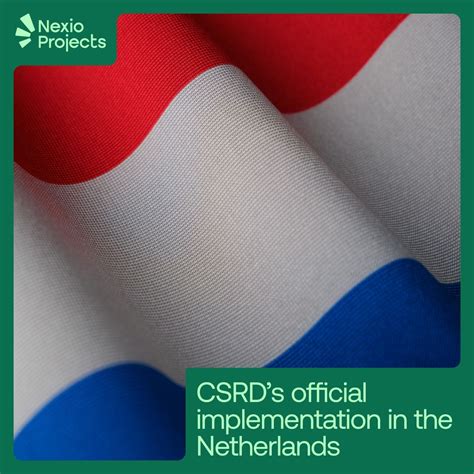 Nexio Projects On Linkedin 🌍 Csrd Implementation Bill Submitted The
