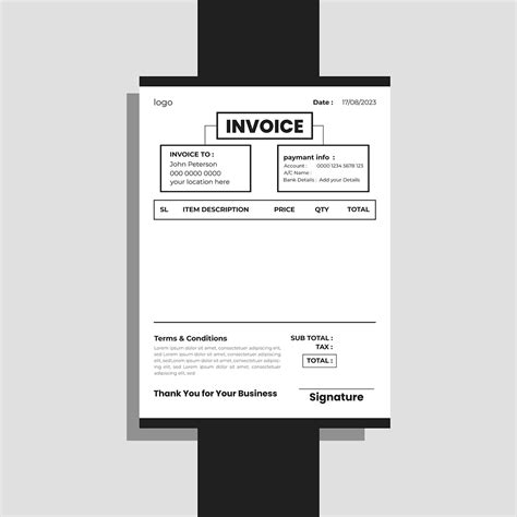 Invoice Design On Behance