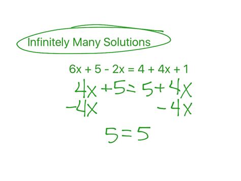 Showme Infinitely Many Solutions