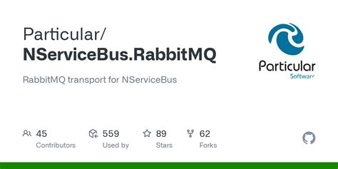 Github Particularnservicebusrabbitmq Rabbitmq Transport For
