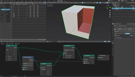 Modifiers Geometry Nodes Identify Generated Geometry From Boolean Operation Blender Stack