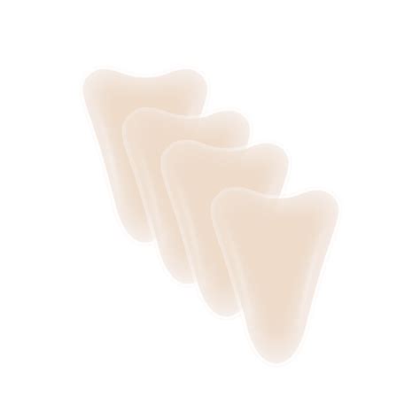 Trianu 4 Pack Camel Toe Concealer Reusable Silicone Camel Toe