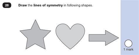 Ks1 Sats Maths Lines Of Symmetry Past Paper Questions Piacademy