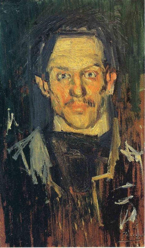 Self Portrait 1907 By Pablo Picasso Artchive