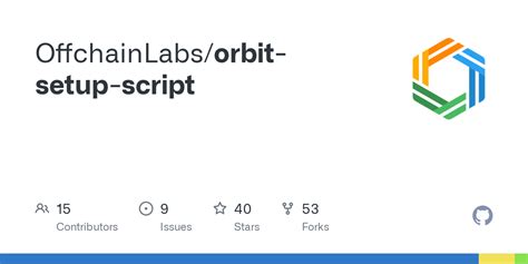 Github Offchainlabsorbit Setup Script