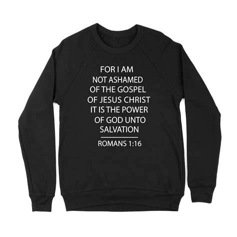 I Am Not Ashamed Ekklesia Apparel