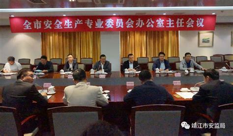 我市召开安全生产专业委员会办公室主任会议工作