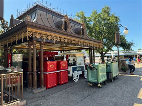 Photos Newly Refurbished Snack Stand Prepares To Open In Magic Kingdom