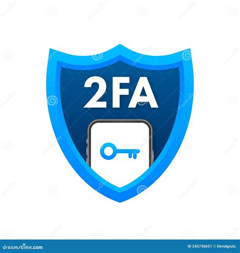 Two Step Authentication 2fa Flat Cartoon Smartphone And Computer Safety Login Or Signin Vector