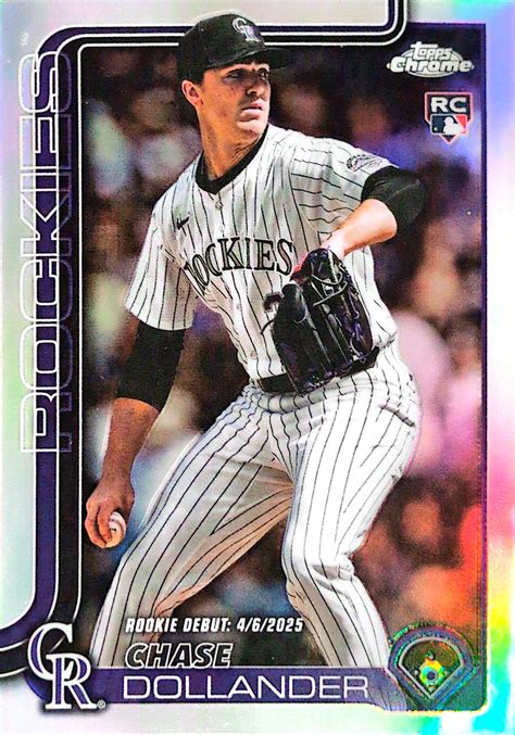 Chase Dollander Refractor Usc175 Prices 2025 Topps Chrome Update