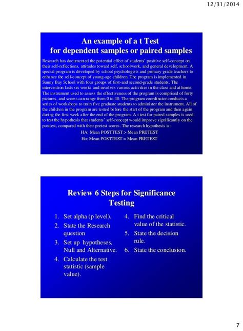 T Test Research Example Spss Annotated Output T Test Determines