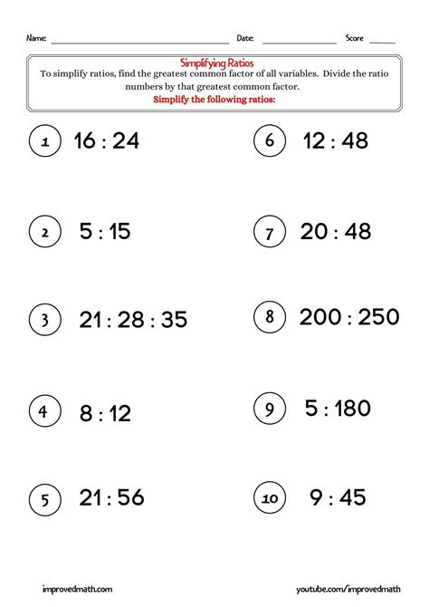 This Free Printable Worksheet Has 10 Examples For Mastering The Concept This Free Printable Worksheet Has 10 Examples For Mastering The Concept