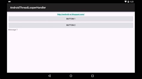 Android Example Thread Handler And Looper Youtube