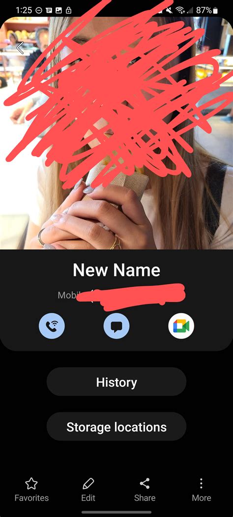 Renaming Contacts In Signal Or Android Contacts Then Refreshing