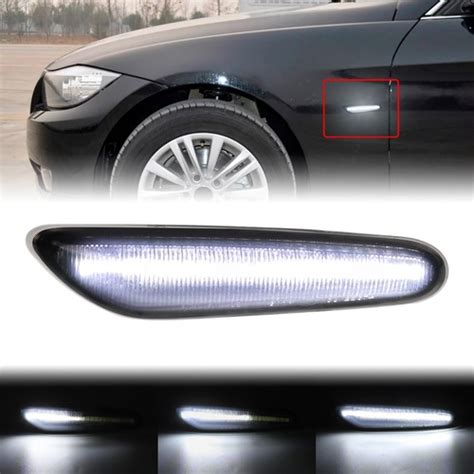 2pcs Sequential Led Side Marker Lights For Bmw E60 E61 E82 E88 E90 E91 E92 E93 Ebay